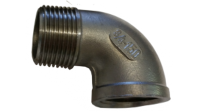 BSP & NPT Fittings / BSP Elbows / 90 Degree Street Elbow / 1/2 BSP 316 ...